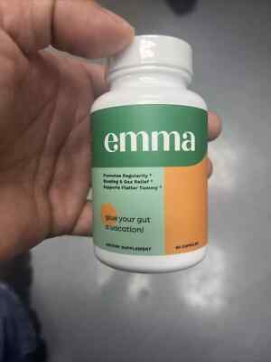 NEW EMMA Probiotic, Gut Health, Digestive Supplement, Men And Women 60 ...
