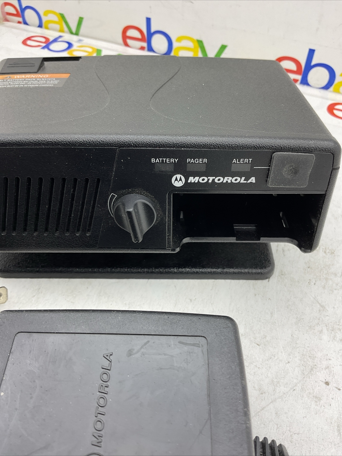 Motorola Minitor V Pager Amplified Charger Base Station - Black ...