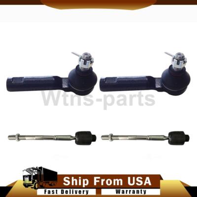 4x Tie Rods End Front For 2010-2019 Toyota 4Runner 4.0L 2010 Toyota ...