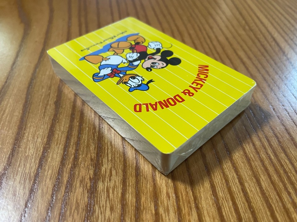 1970s? Nintendo Deck of Playing Cards - Mickey & Donaldo : Disney ...