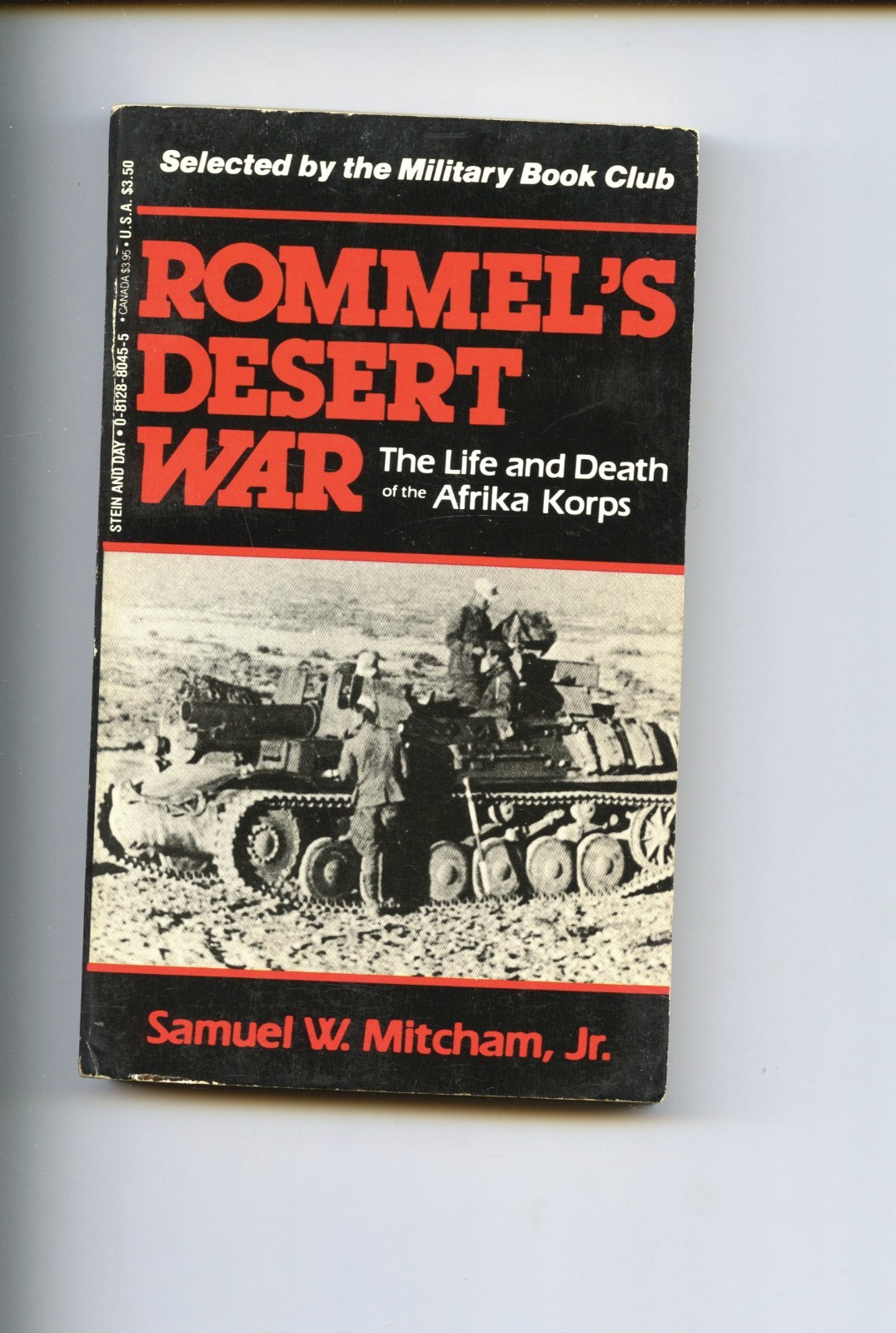 ROMMEL'S DESERT WAR, Samuel Mitcham, 1st US SB VG | eBay