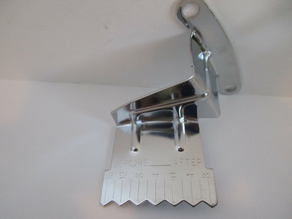 SMALL BLOCK CHEVY STYLE CHROME TIMING TAB MARKER FITS SBC 283 327 350 ...