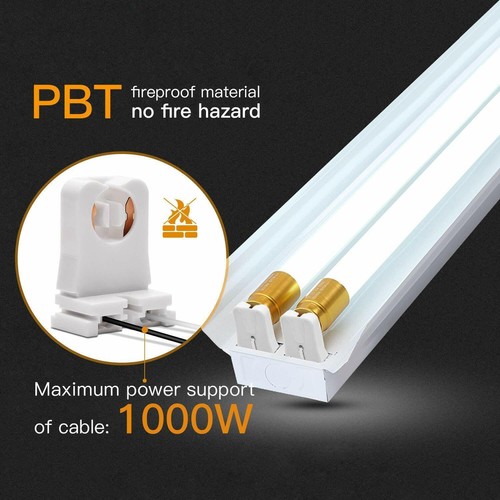 Non Shunted Turn Type T8 Lamp Holder Socket Tombstone for LED ...