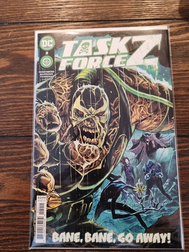 Task Force Z #2 1st appearance sundowner with Red Hood backboard ...