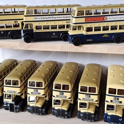 Birmingham buses 1950s/60s by Forward Models SECONDS at low prices. 8 ...