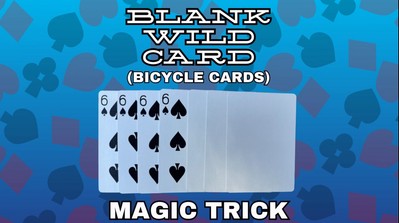 Blank Wild Card – Make Blank Playing Cards Turn Into Normal Cards ...