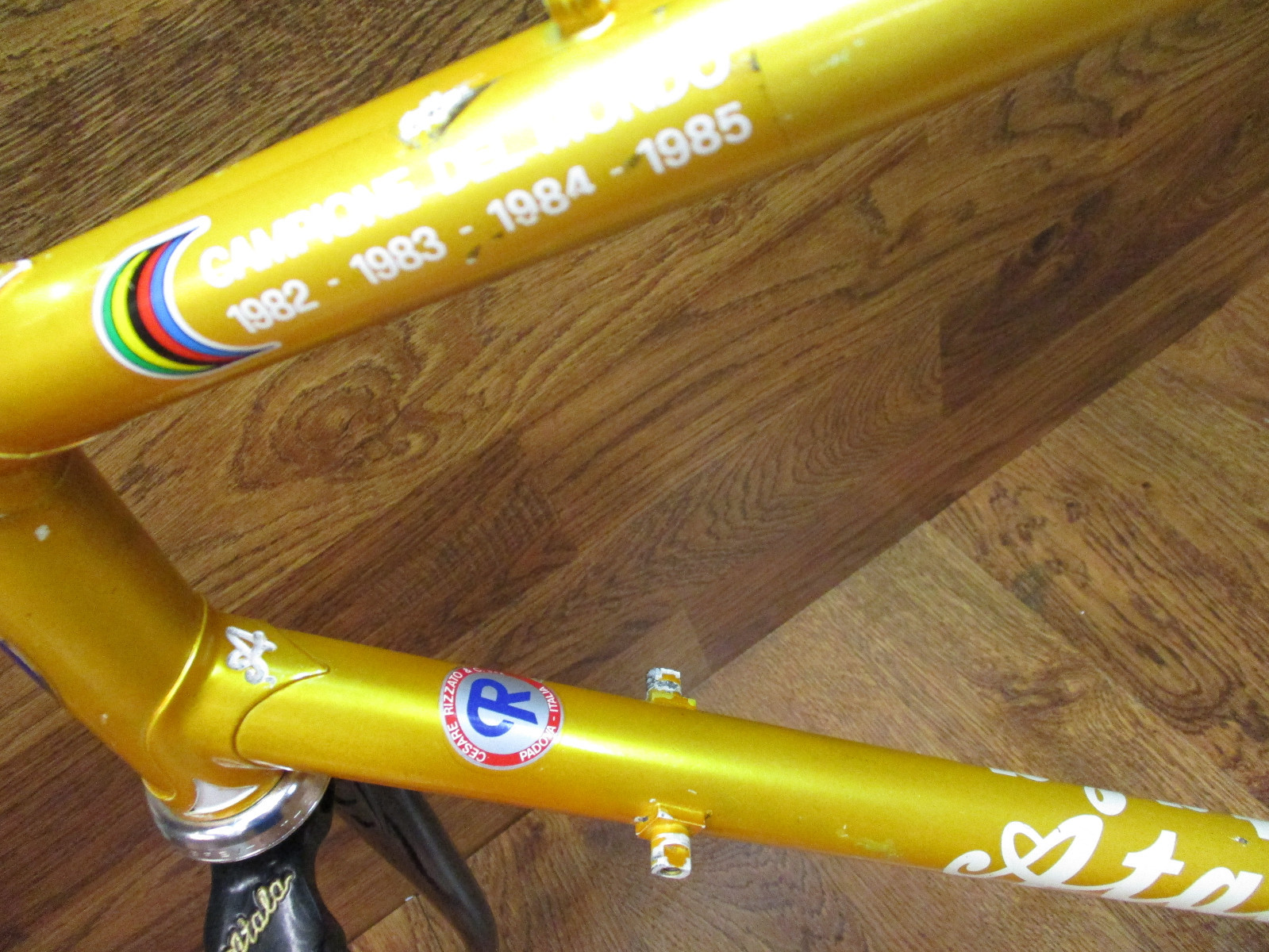 VINTAGE ATALA CAMPIONE DEL MONDO LUGGED STEEL FRAME SET 55 x 55 CM | eBay