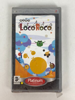 Playstation Portable PSP Platinum Loco Roco / LocoRoco Video Game New ...