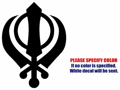 SIKH Sikhism Graphic Die Cut decal sticker Car Truck Boat Window Bumper ...