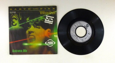 7" Singolo Vinile - Earth And Fire – Weekend - S12136 K37 | eBay
