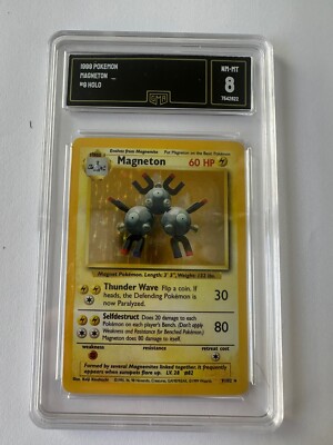 Pokémon TCG Magneton Base Set 9/102 Holo Unlimited Holo Rare | eBay
