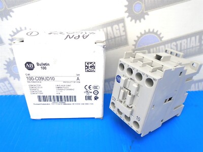 Allen-Bradley - 100-C09D10 - IEC CONTACTOR 3PL, 1-N.O. 110/120V 9A ...