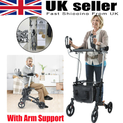 Upright Mobility Walker Upwalker lightweight rollator walker 4 wheel ...