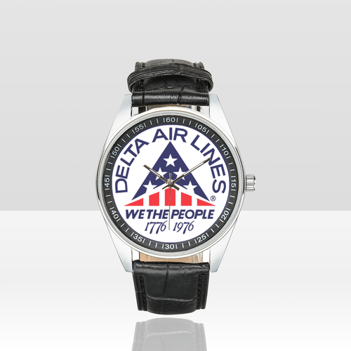 Delta Airlines 1976 vintage logo Airlines Pilot Aviation Watch | eBay