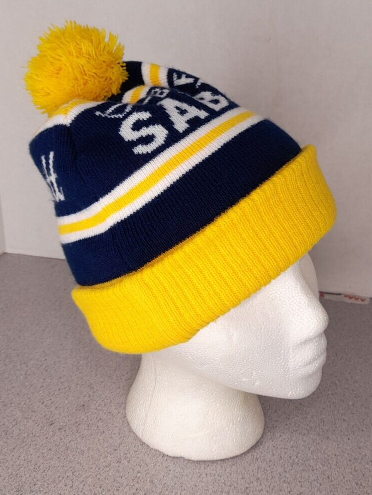 Buffalo Sabres Beanie Hockey Winter Hat Labatt Beer Acrylic Unisex ...