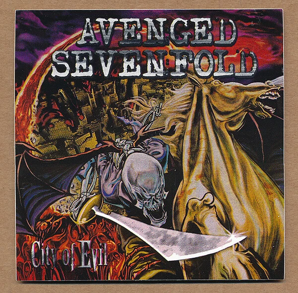 Avenged Sevenfold City Of Evil Album Art