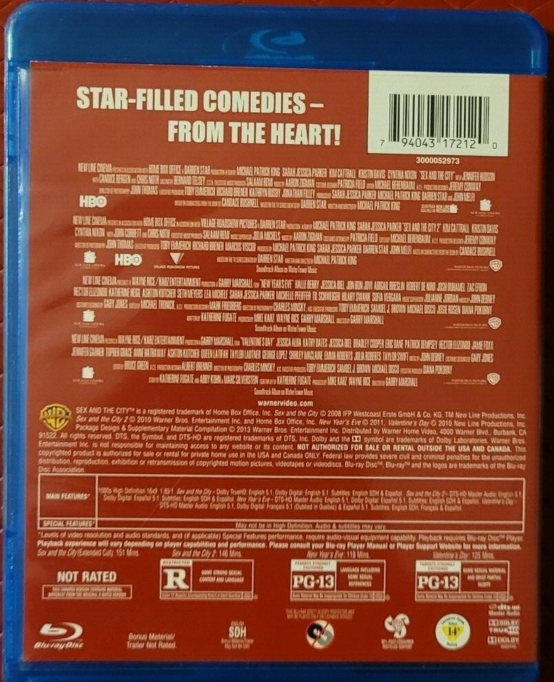 Romantic Comedy Collection: 4 Film Favorites (Blu-ray Disc, 2014, 4 ...