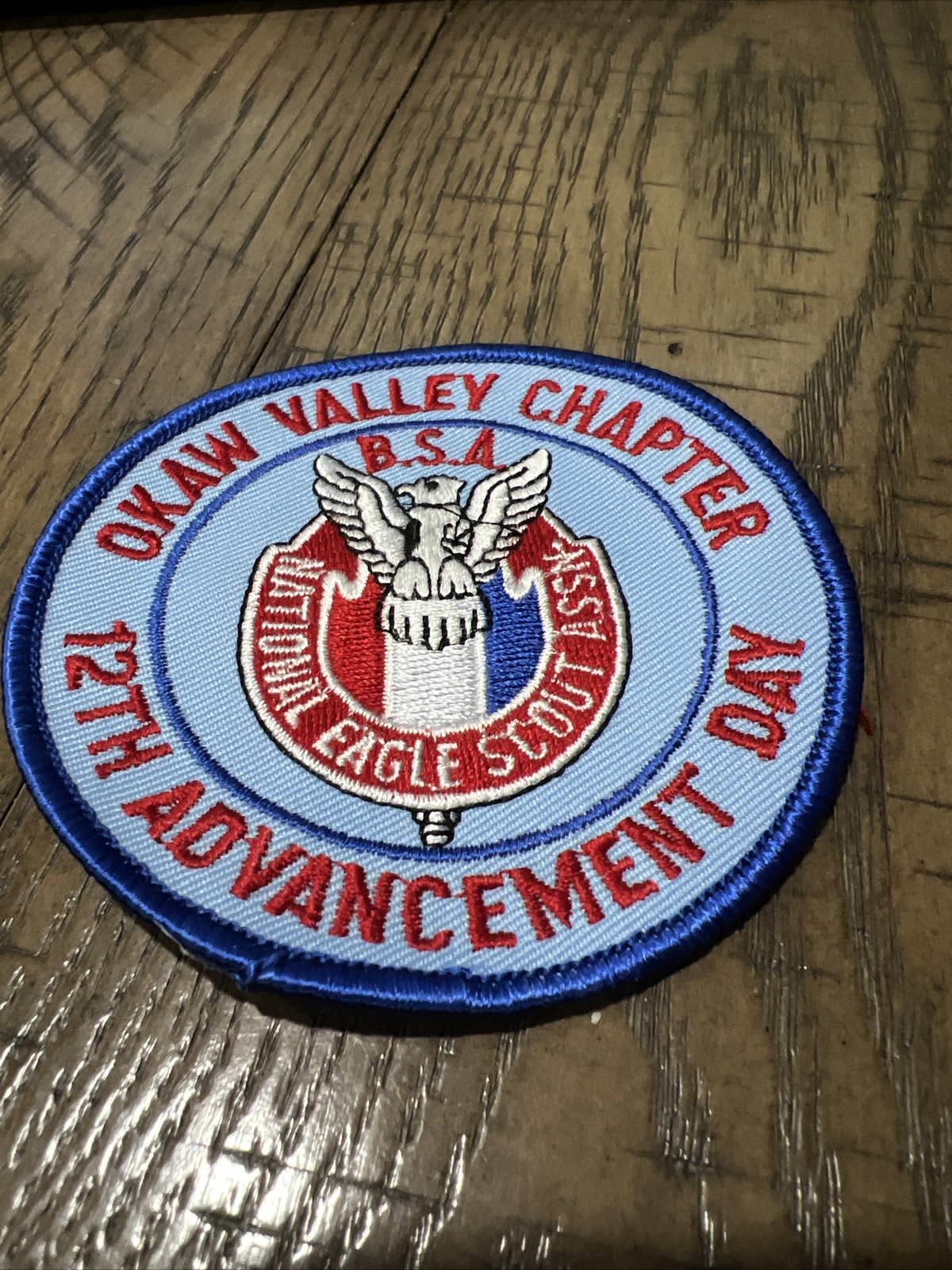 Okaw Valley Council 12th Advancement Day BSA National Eagle Scout Patch ...