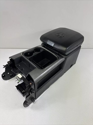 2013-2018 Dodge Ram 1500 4500 Front Floor Center Console Arm Rest Black ...