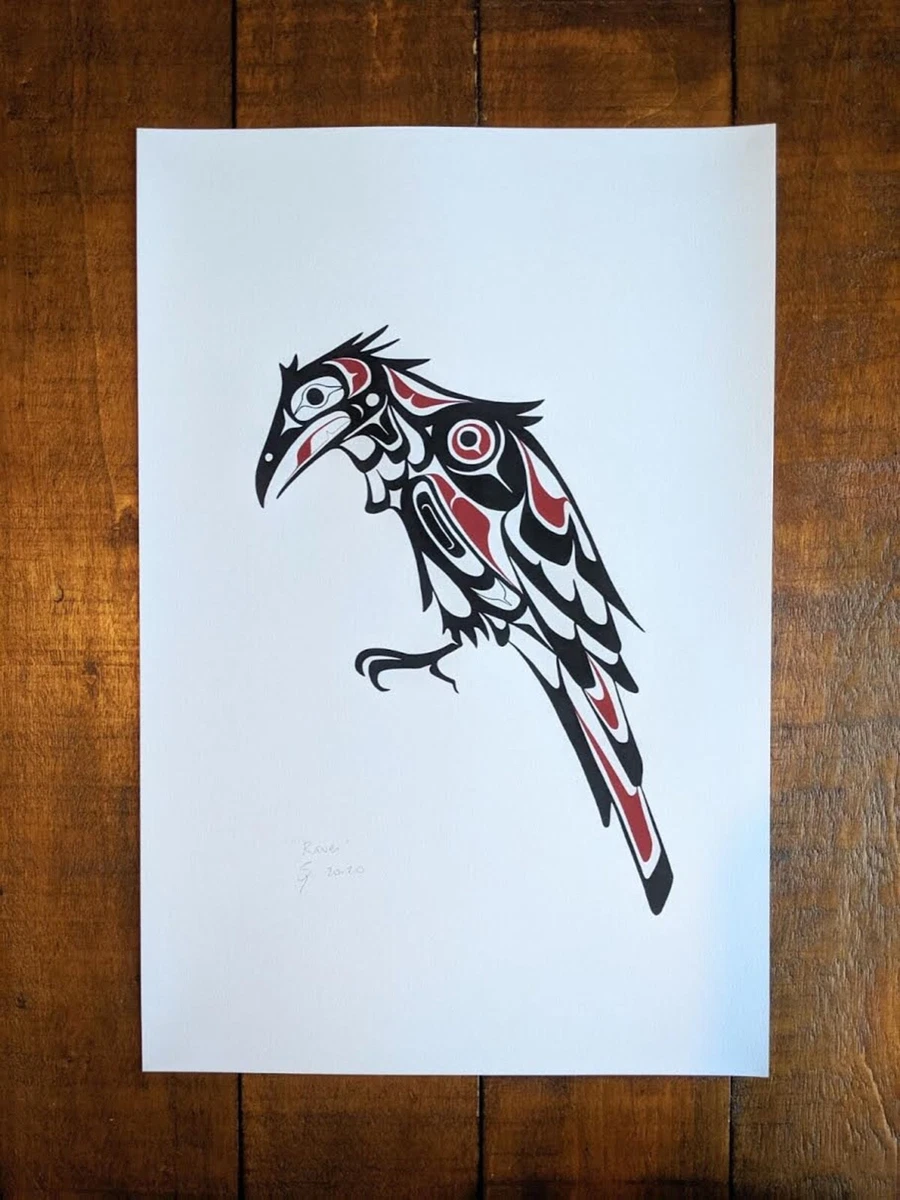 Northwest Native American Art Bird