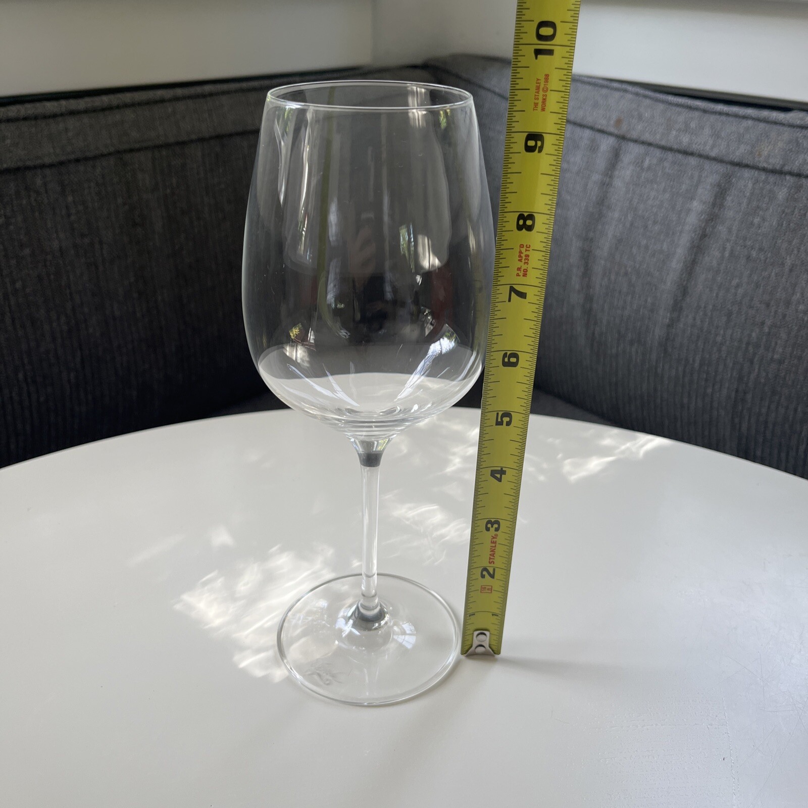 Eisch Crystal Red Wine Glasses 9 3/8” Tall Germany, Signed, EUC, 6 ...