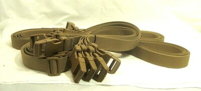 MAGARROW 78" x 1" Buckle Packing Straps Adjustable 1” Belt Khaki (10 ...