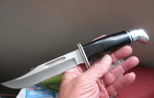 BUCK KNIVES USA 119 Fixed Blade Knife & Sheath | eBay