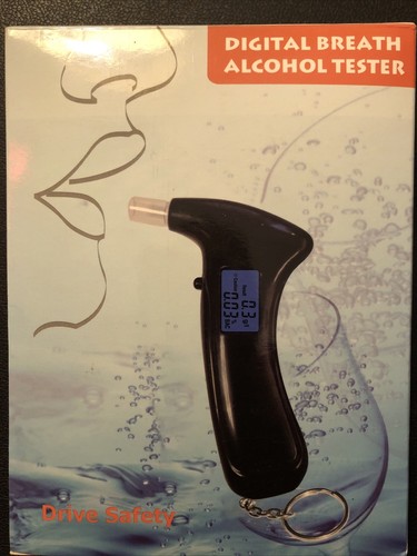 RoHs Quick Response Digital Breath Alcohol Tester With Audible Alert ...