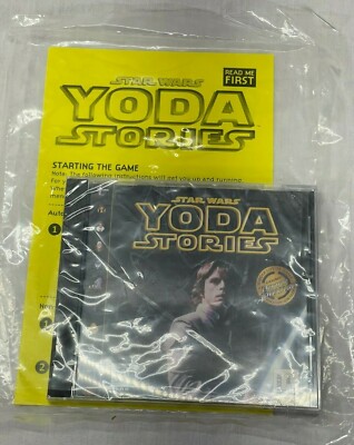 Star Wars Yoda Stories PC 1997 CDROM Computer Game LucasArts Game ...
