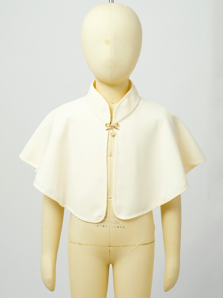 Kids Girl's Wraps Shawl Princess Cape Flower Dress Up Shoulder Cape ...