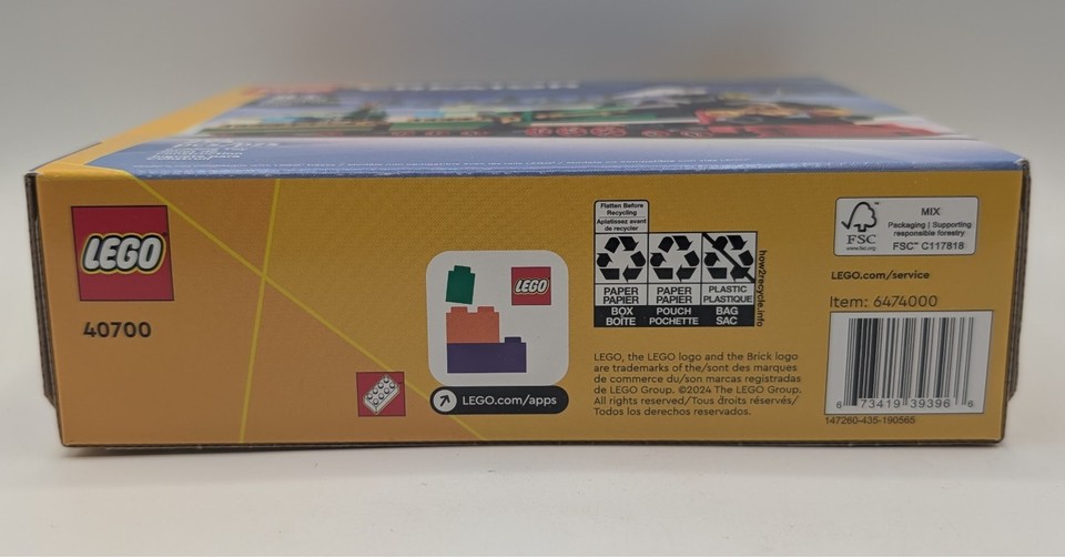 Lego Creator 40700 Winter Holiday Train Building Set NiB | eBay
