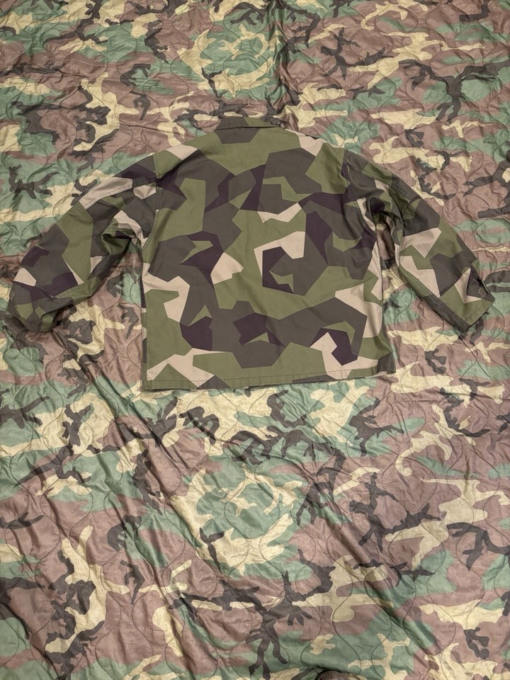 Swedish M90 splinter camo Size large X-short | eBay