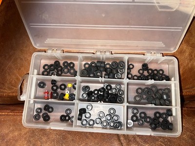 Johnny Lightning/AFX slot care tire repair kit in Plano case | eBay