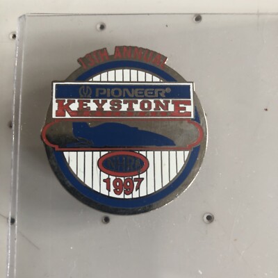 1997 KEYSTONE NATIONALS READING NHRA DRAG RACING EVENT HAT PIN LAPEL ...