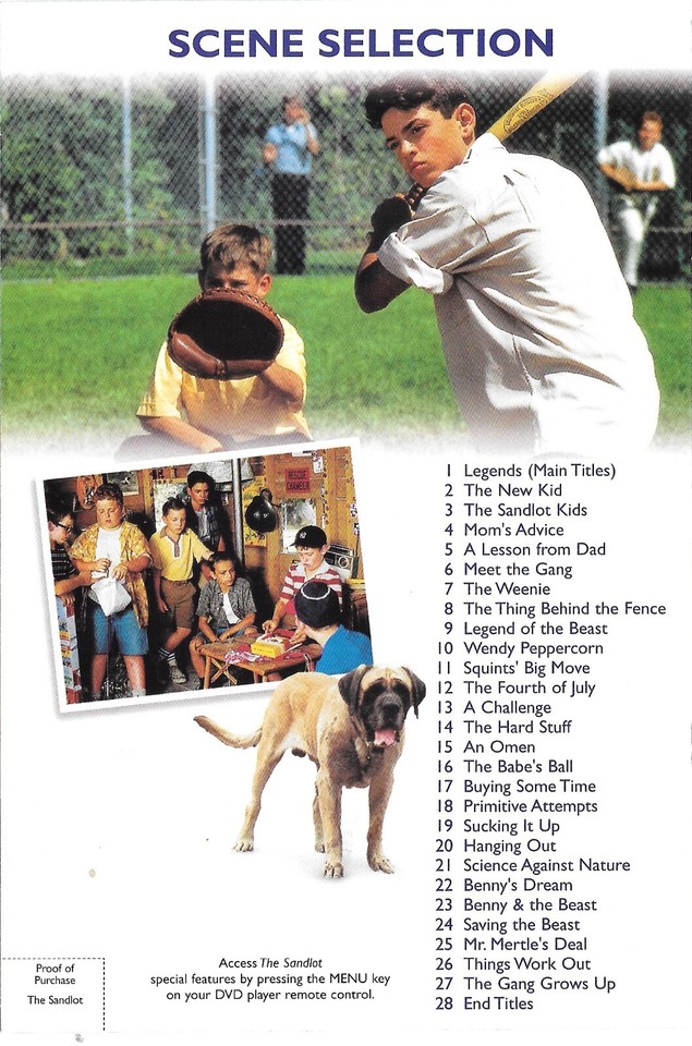 The Sandlot - James Earl Jones, Denis Leary, Karen Allen, Tom Guiry ...