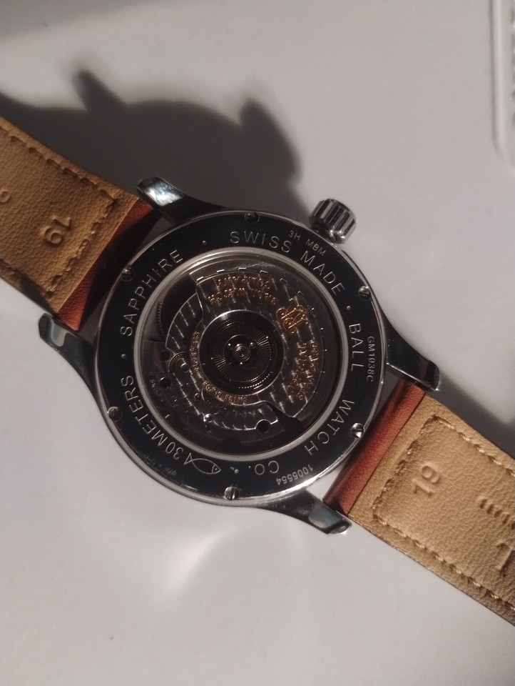 Ball Trainmaster Pulsemeter GMT MSF (Doctors Without Borders), GM1038D ...