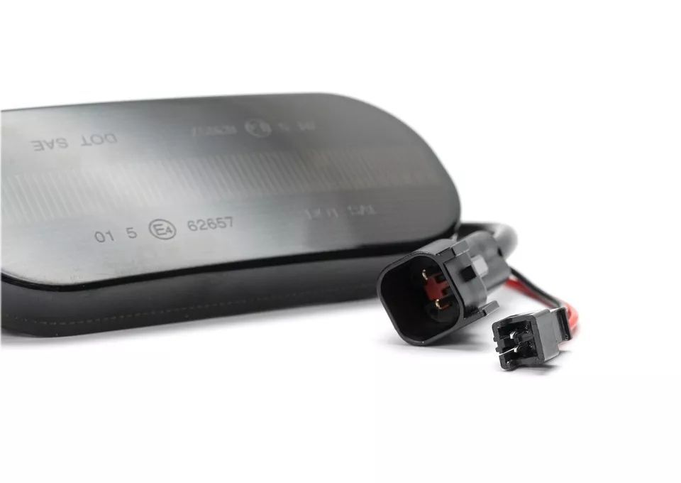 Pair LED Side Marker Light Lamp Smoked For 2014-2024 Ford Transit MK8 ...