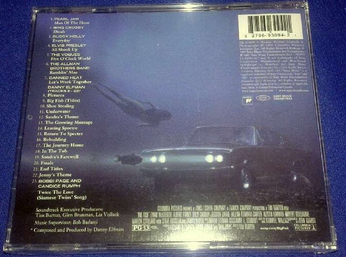 BIG FISH -MUSIC FROM THE MOTION PICTURE- CD FACTORY SEALED | eBay