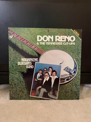 Don Reno & The Tennessee Cut-ups Magnificent Bluegrass Band 1978 LP ...