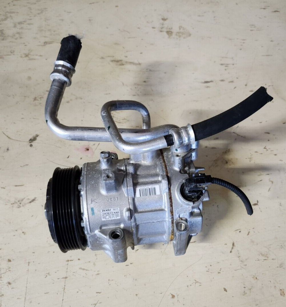 18-22 TOYOTA CAMRY 2.5L A/C AIR CONDITIONING COMPRESSOR OEM 3K CG447280 ...