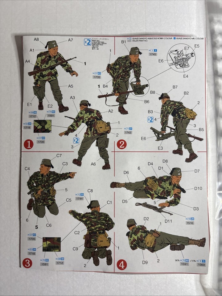 Dragon # 6067 +BONUS SPRUE!WWII 13th Mountain Division Handschar 1/35 ...