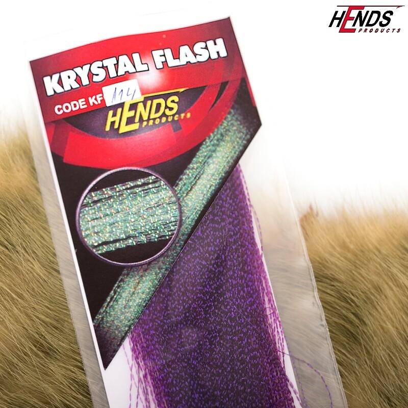Hends KRYSTAL FLASH - UV ICE AFFECT Fly & Jig Tying Flash Material | eBay
