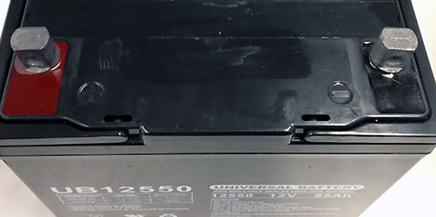 UPG UB12550 (Group 22NF) 12V 55AH SLA Battery Z1 TT - 2 Pack ...