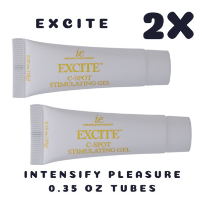 2 X EXCITE Female Clitoral Stimulating Gel Arousal Increase sensivity C ...