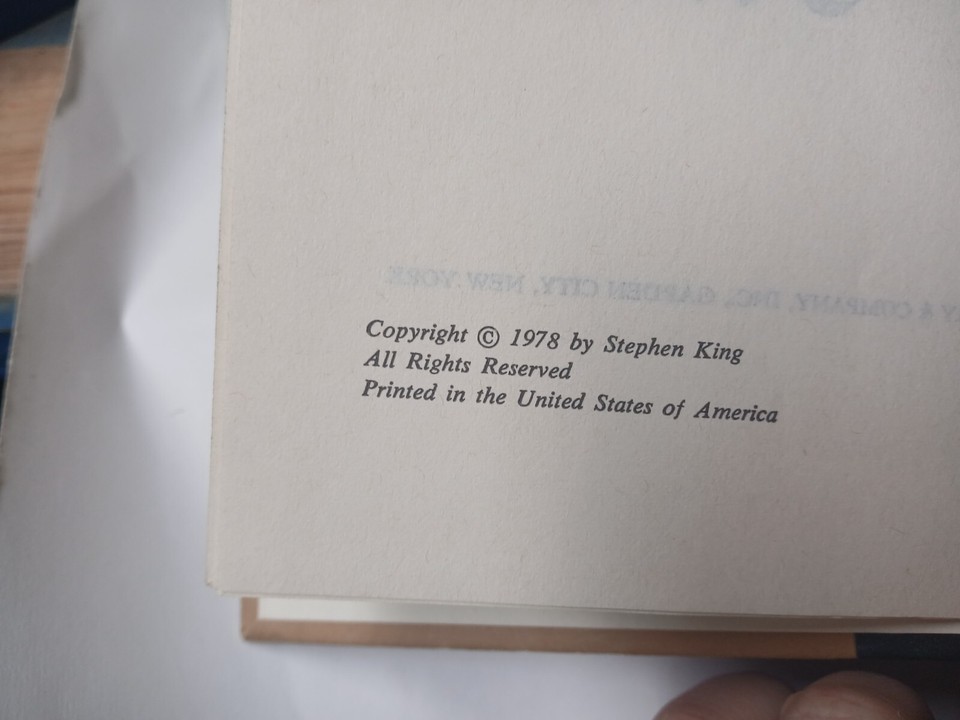 The Stand by Stephen King Hardcover 1978 Stated First Edition Gutter ...