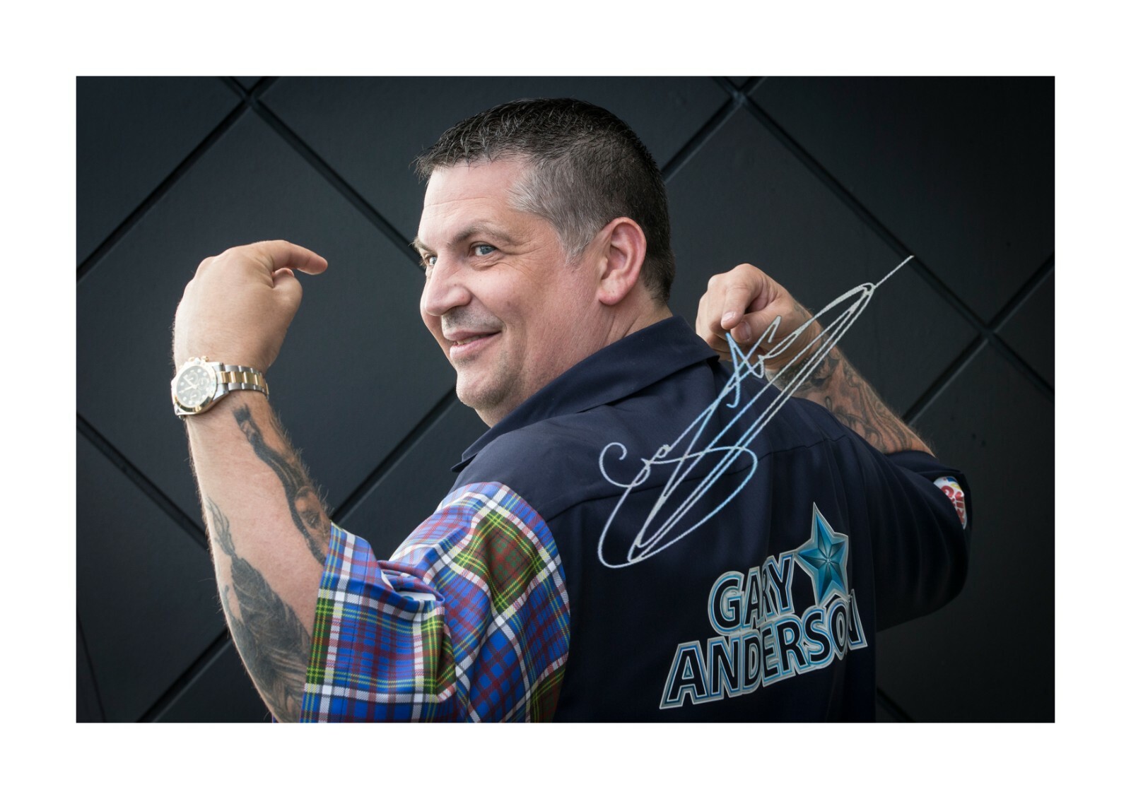 Gary Anderson 1 A4 reproduction autograph picture poster with choice of ...