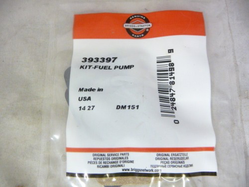 Craftsman Briggs & Stratton 3 Bolt Screw Fuel Pump Diaphragm Rebuild ...