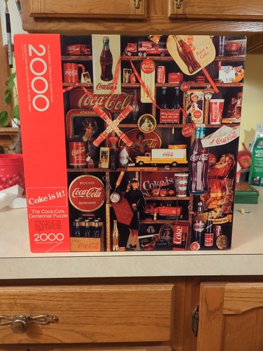 SpringBok Puzzle 2000 Piece 1986 Coke Is It The Coca Cola Centennial ...