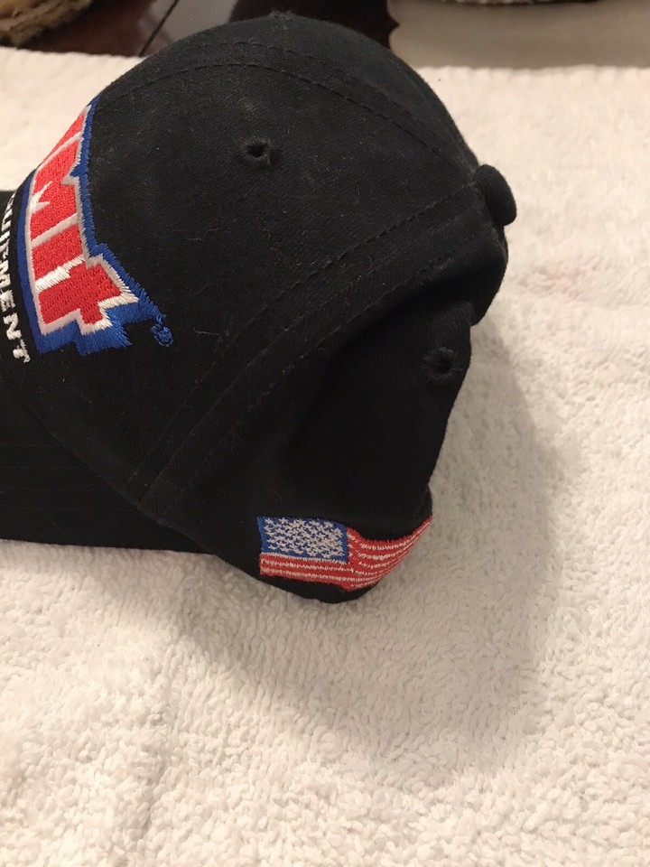 Summit Racing Equipment Hat Embroidered American Flag Logo Hat ...