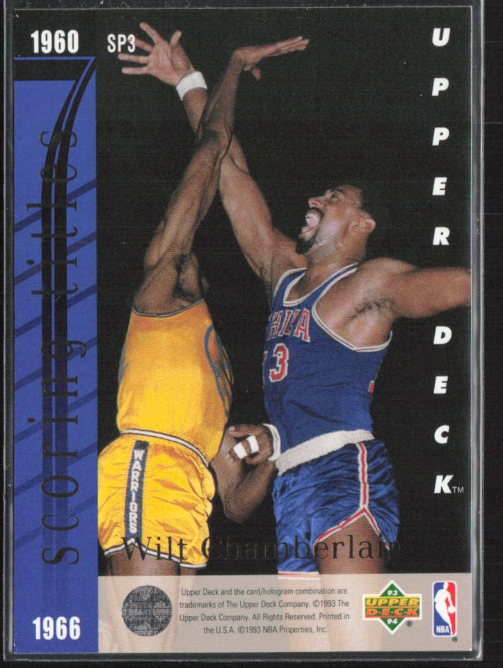 1993-94 Upper Deck #SP3 Michael Jordan / Wilt Chamberlain | eBay
